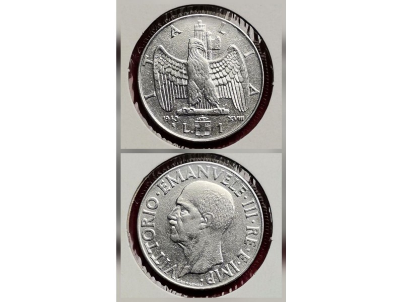 Italija 1 Lira 1940