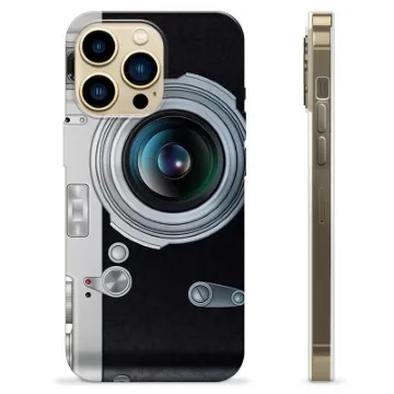 IPHONE 13 PRO MAX TPU MASKA - RETRO KAMERA