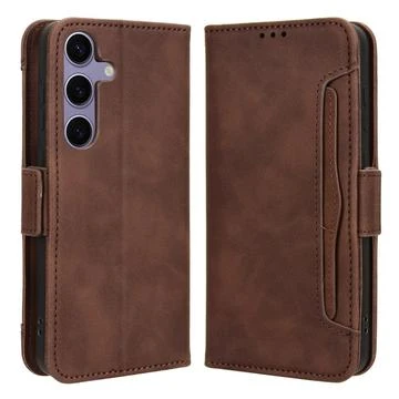 SAMSUNG GALAXY S25 CARDHOLDER WALLET CASE - BROWN