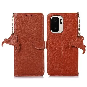 ONEPLUS ACE 6 ULTRA WALLET LEATHER CASE WITH RFID - BROWN