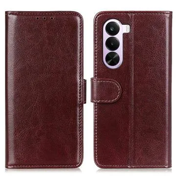 ONEPLUS NORD CE6 LITE WALLET CASE WITH STAND - BROWN