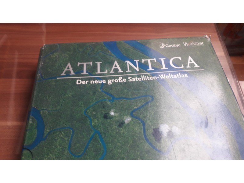 ATLANTICA satelitski atlas sveta na Nemackom