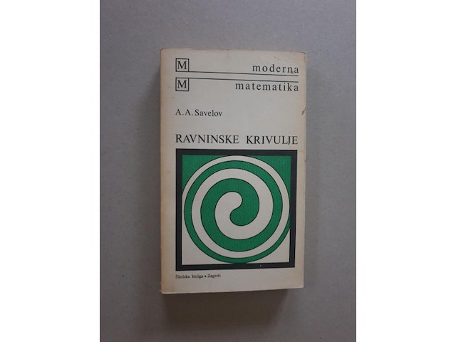 Ravninske Krivulje -  A. A. Savelov
