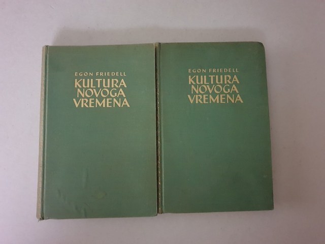 Kultura novog vremena I i II - Egon Friedell