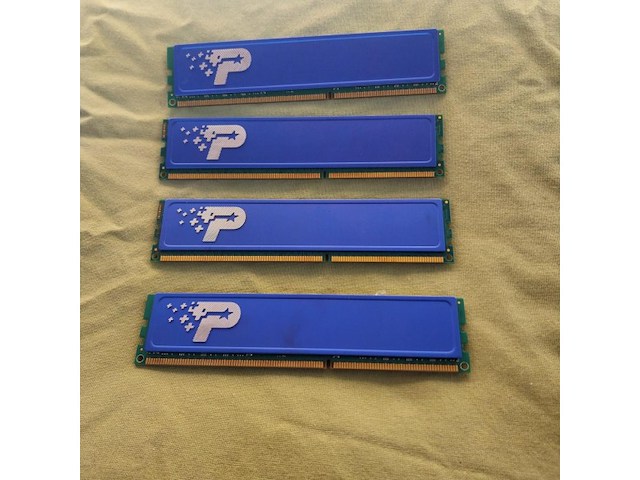 PATRIOT MEMORIJA  4 x 2gb uparena