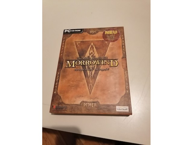 The Elder Scrolls III Morrowind PC, nemački