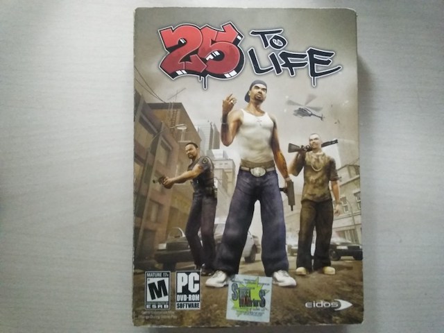 25 TO LIFE pc dvd-rom