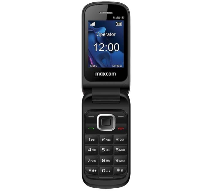 MAXCOM MOBILNI TELEFON MM815 L - CRNI