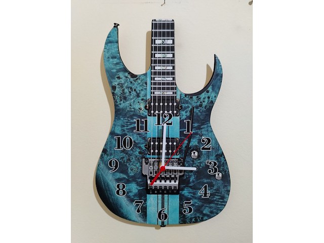 Gitara zidni sat