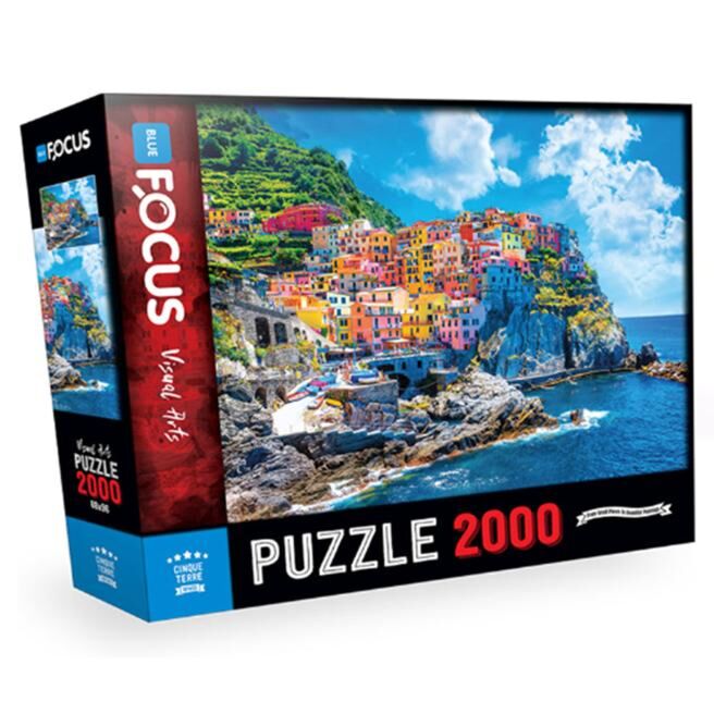 PERTINI DRUŠTVENA IGRA BLUE FOCUS PUZZLE 2000 CINKVE TERE