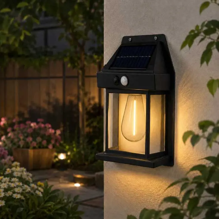 Zidna solarna lampa sa senzorom pokreta 11436