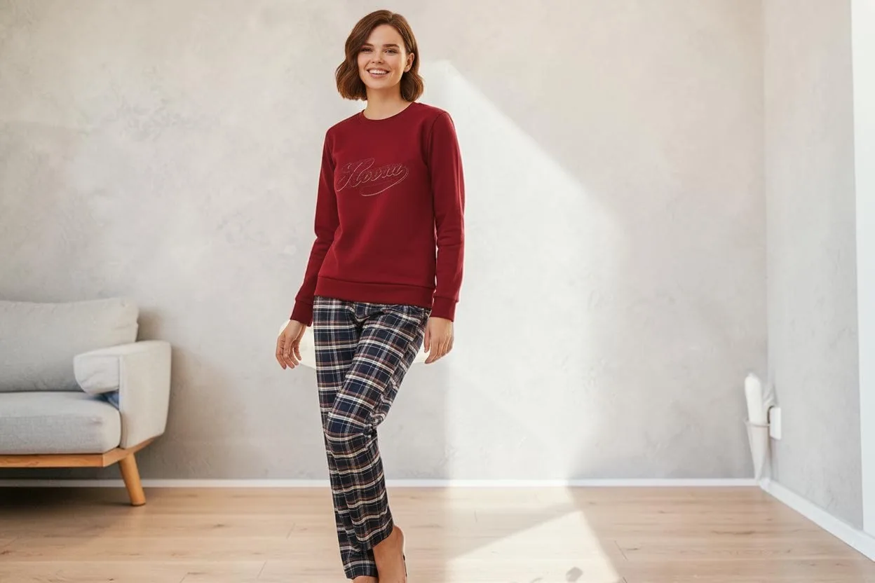 Ženska pidzama Winter – komplet XL veličina Model 9130