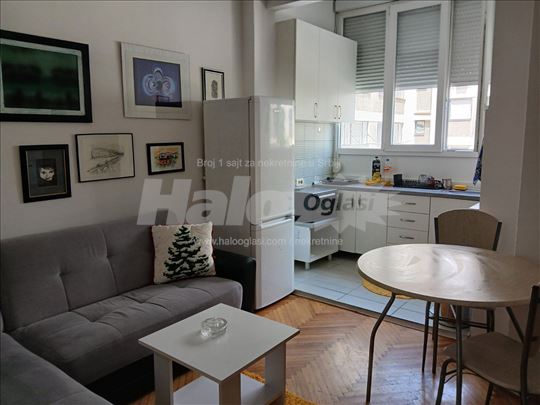 Nameštena funkcionalna garsonjera,Tašmajdan,centar