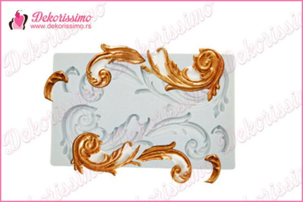 Silikonska modla ornamenti – K4439