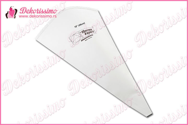 Kesa za šlag, gumirano platno, 45cm – K5040