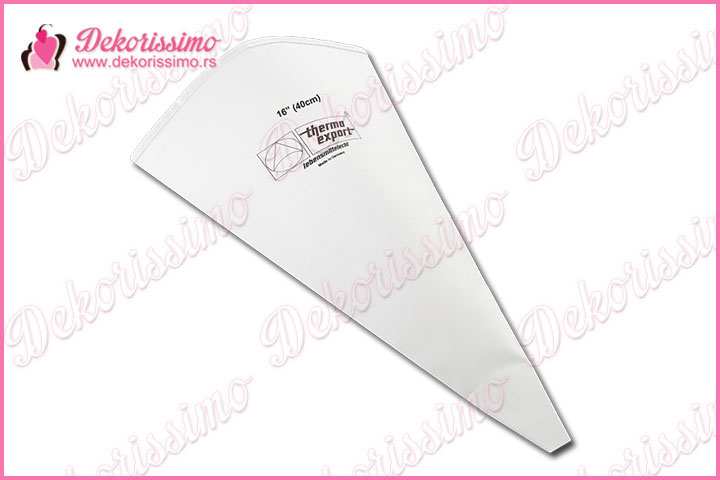 Kesa za šlag, gumirano platno, 40cm – K5035