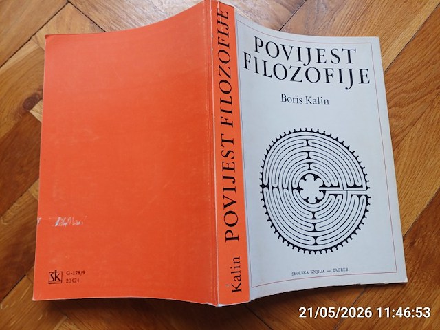 BORIS KALIN, POVIJEST FILOZOFIJE
