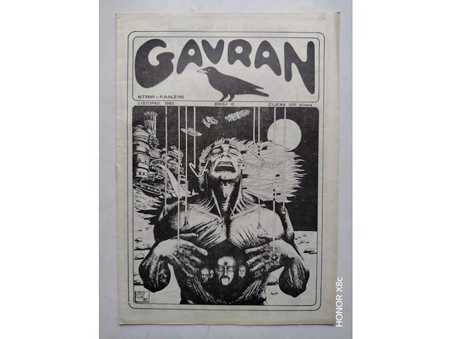 GAVRAN (fanzin), broj 0 (1985)