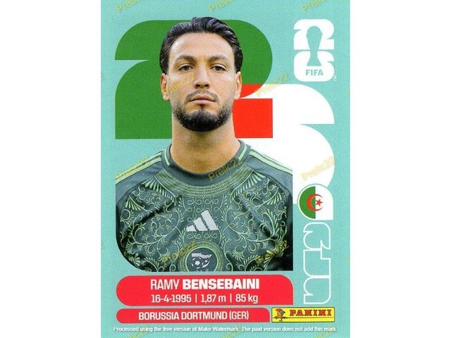 FIFA WORLD CUP 2026 broj ALG03 ALG3 čitaj opis)