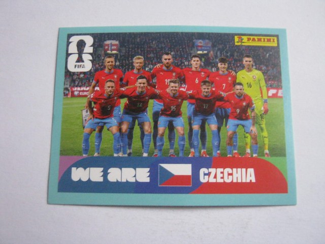 Panini FIFA WC 2026 : CZE 13