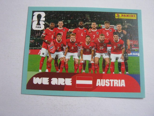 Panini FIFA WC 2026 : AUT 13