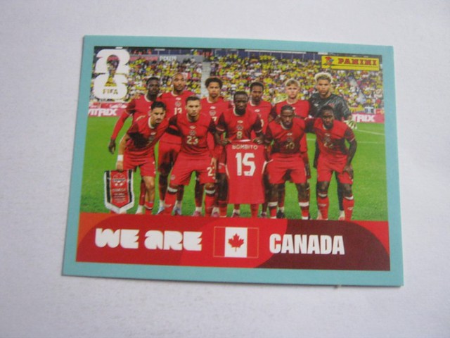 Panini FIFA WC 2026 : CAN 13