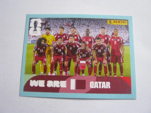 Panini FIFA WC 2026 : QAT 13