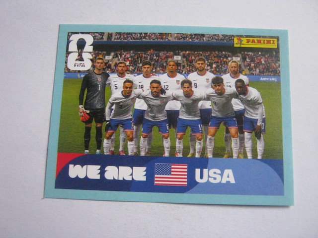 Panini FIFA WC 2026 : USA 13