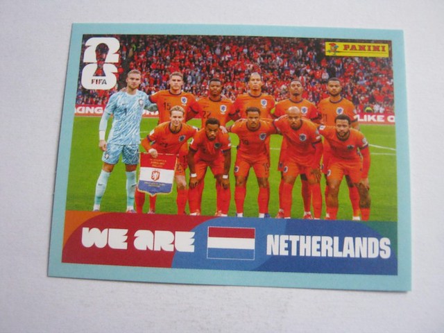Panini FIFA WC 2026 : NED 13