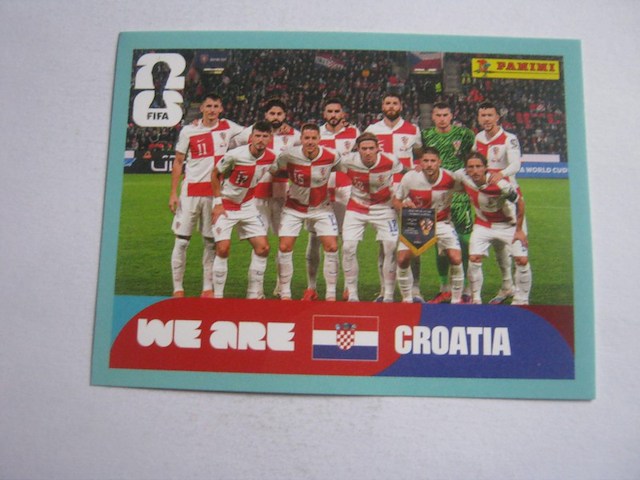 Panini FIFA WC 2026 : CRO 13