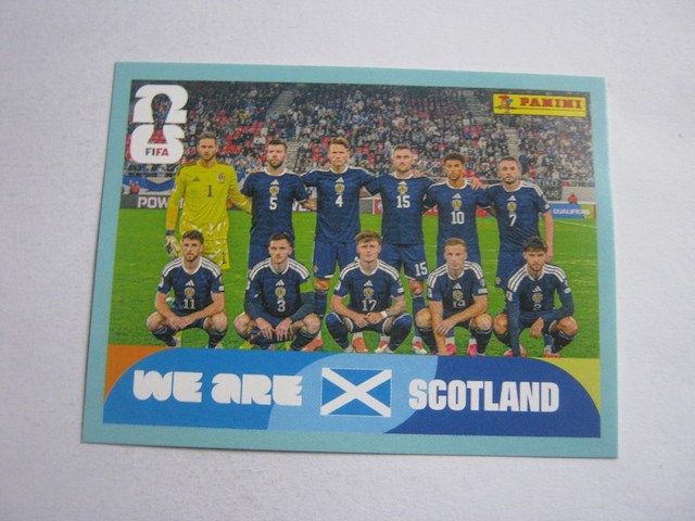 Panini FIFA WC 2026 : SCO 13