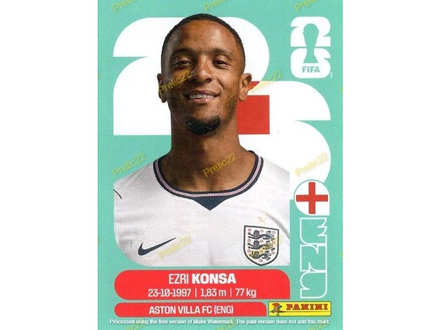 FIFA WORLD CUP 2026 broj ENG05 ENG5 (čitaj opis)