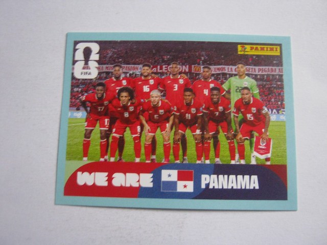Panini FIFA WC 2026 : PAN 13