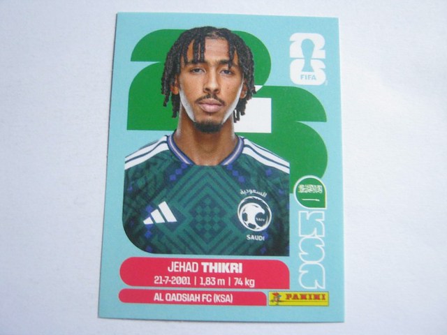 Panini FIFA WC 2026 : KSA 6