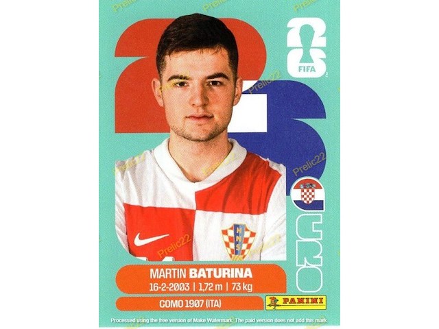FIFA WORLD CUP 2026 broj CRO11 (čitaj opis)