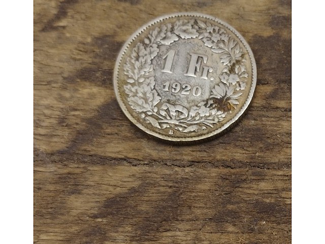 SVAJCARSKA 1 F 1920 SREBRO