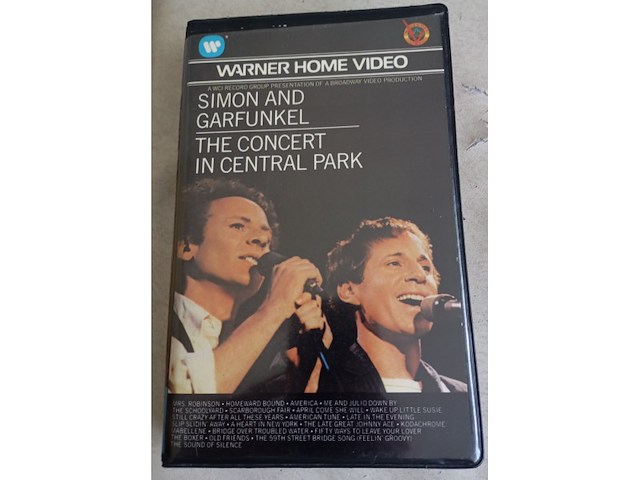 Simon And Garfunkel / The Concert In Central Park - VHS