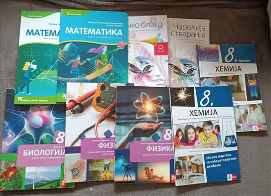 Udžbenici za 8. razred osnovne škole