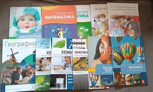 Udžbenici za 7. razred osnovne škole