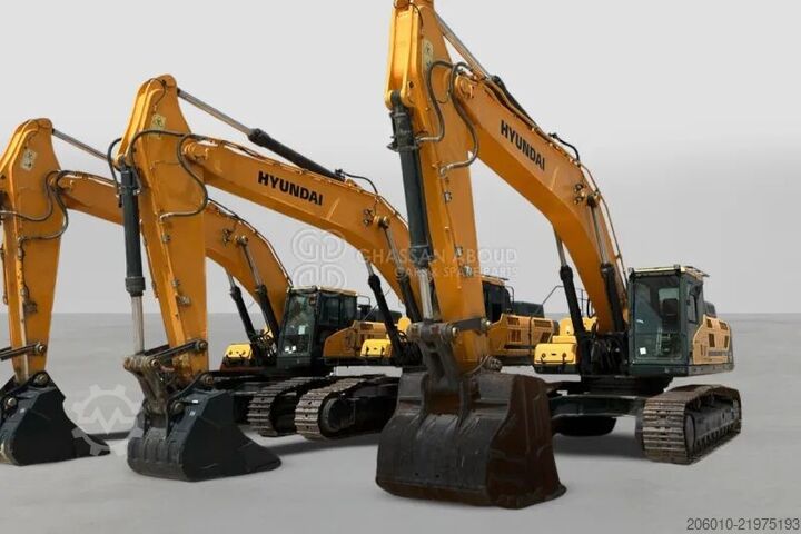Guseničarski bager
Hyundai HX480 Crawler Excavator (Used)