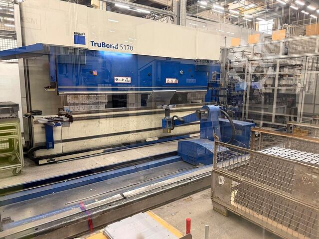 Abkant presa + robot
Trumpf TruBend 5170 + BendMaster