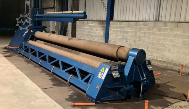 Hidraulična četvorovalna mašina za kružno savijanje
FACCIN 4HEL 6500 x 10/7 mm CNC