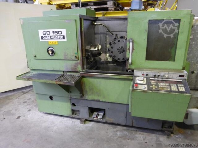 CNC strug sa upravljanjem Fanuc Mate TS, sa steznom glavom BERG Ø 200 mm, sa revolverom za alat sa 1
GILDEMEISTER GD 160