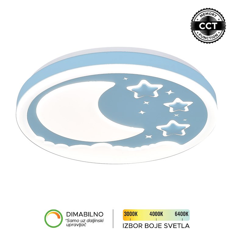 LED plafonska lampa DF4911-54C BL