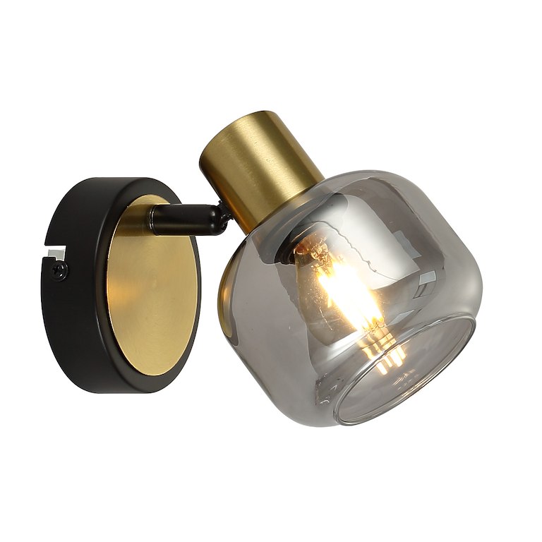Spot lampa FE408-⁠1 BK+SG