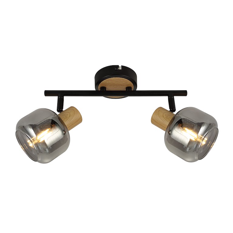 Spot lampa FE408-⁠2 BK+WD