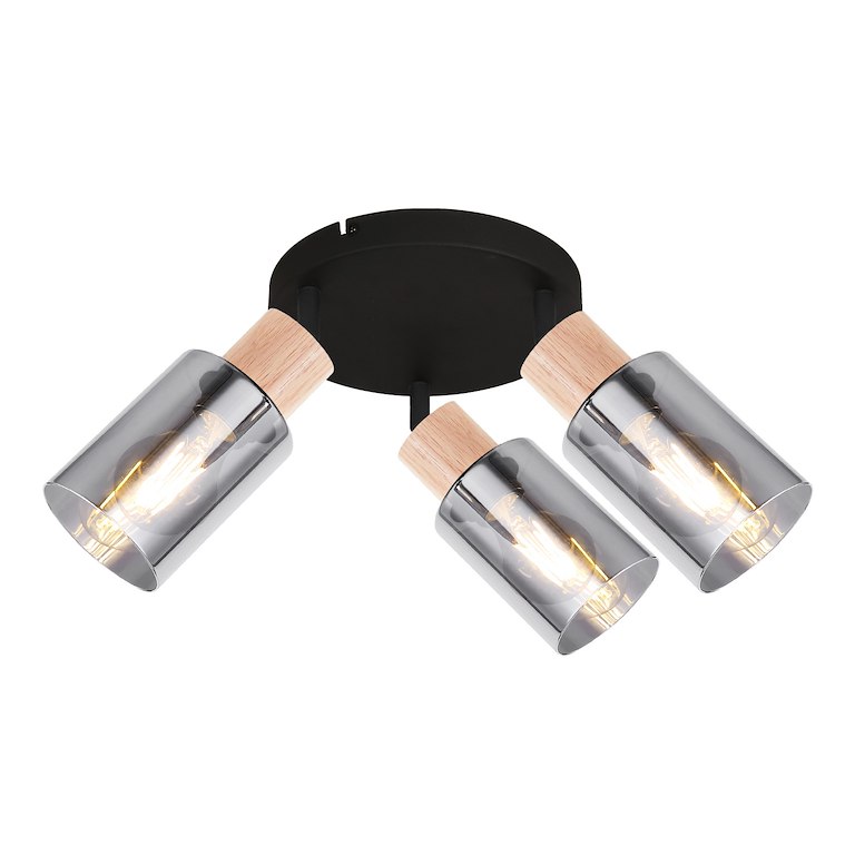 Spot lampa FE705-⁠3R BK+WD