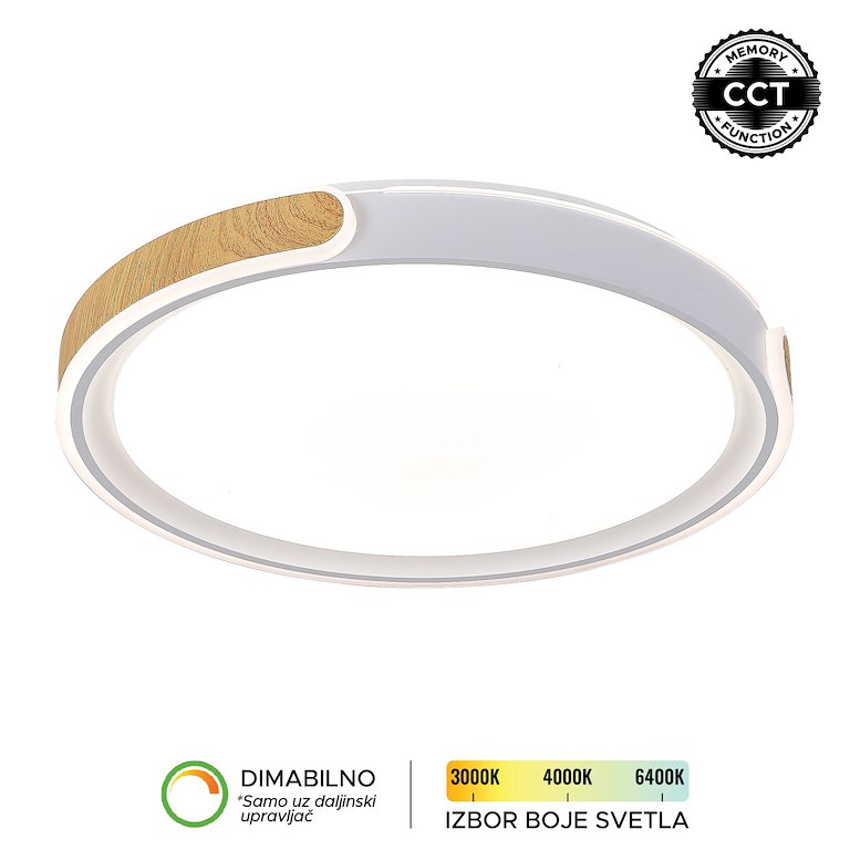 LED plafonjera LP-407-70R WH+WD