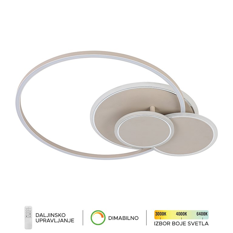 LED plafonska lampa F2105-24C BE