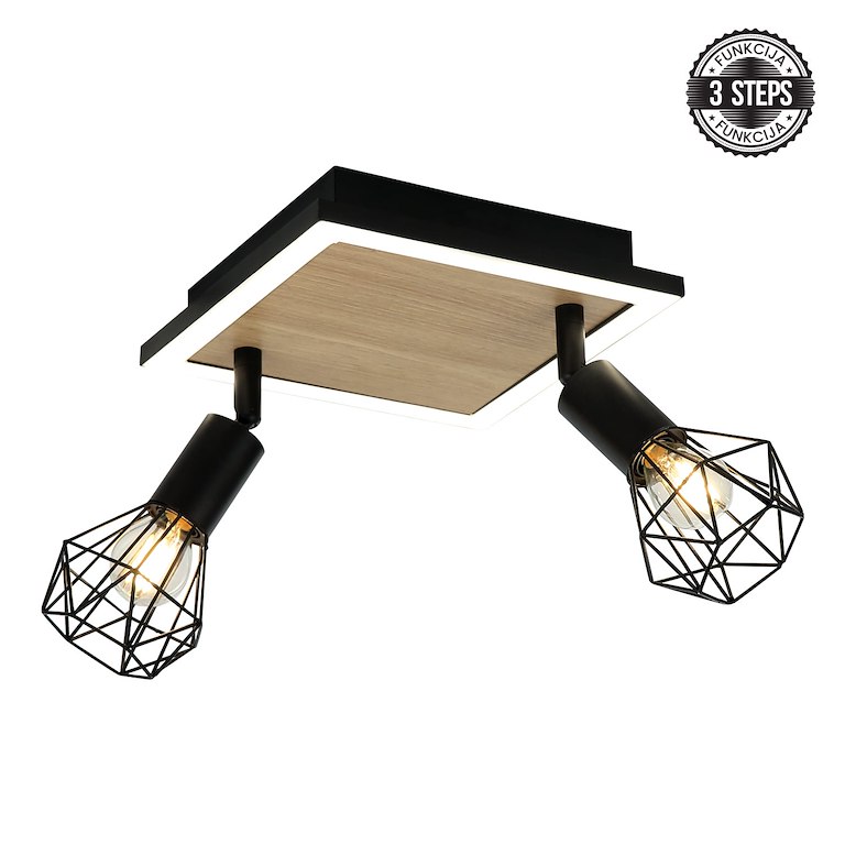 LED plafonska lampa FE405-⁠2 BK+WD